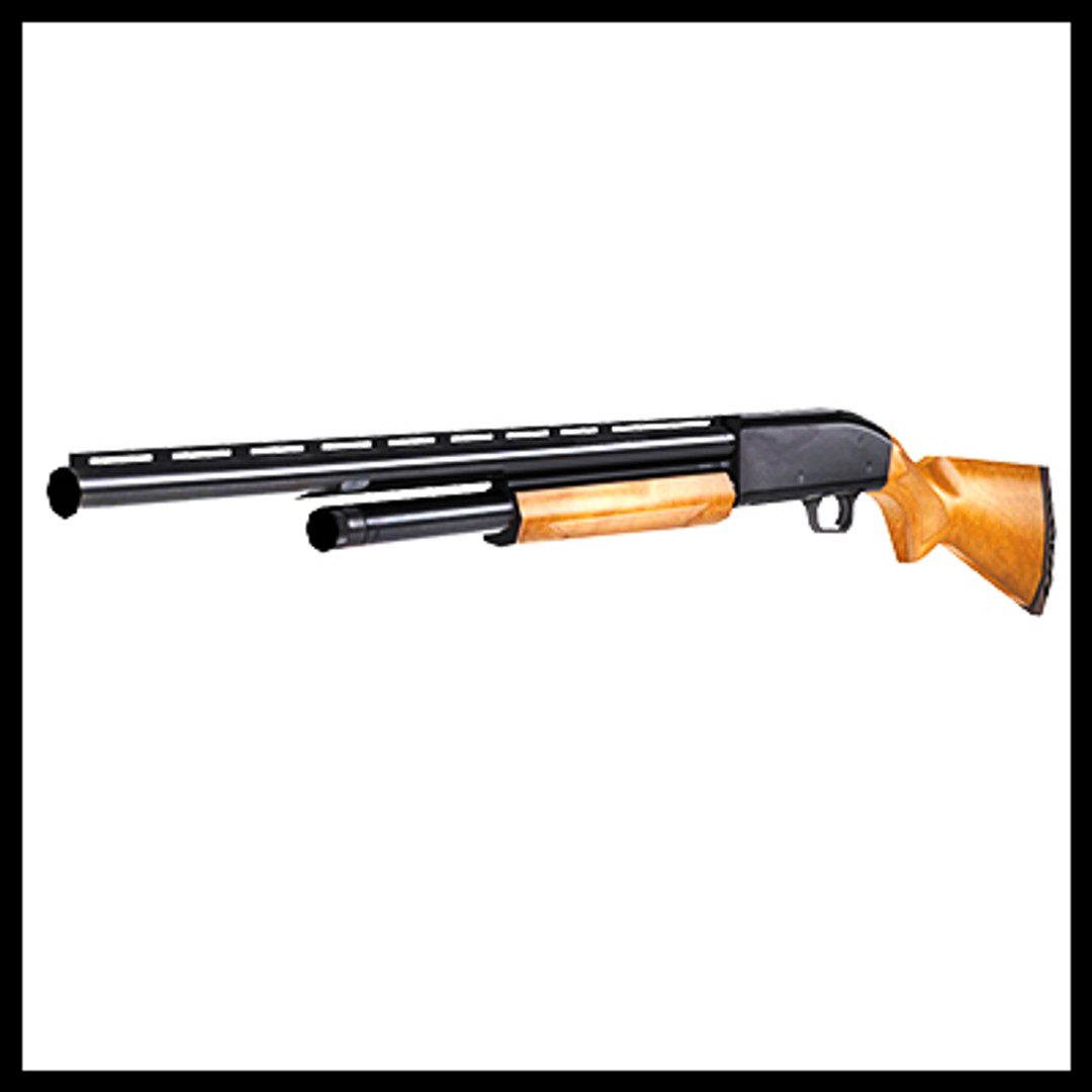 Remington 870 3d Model