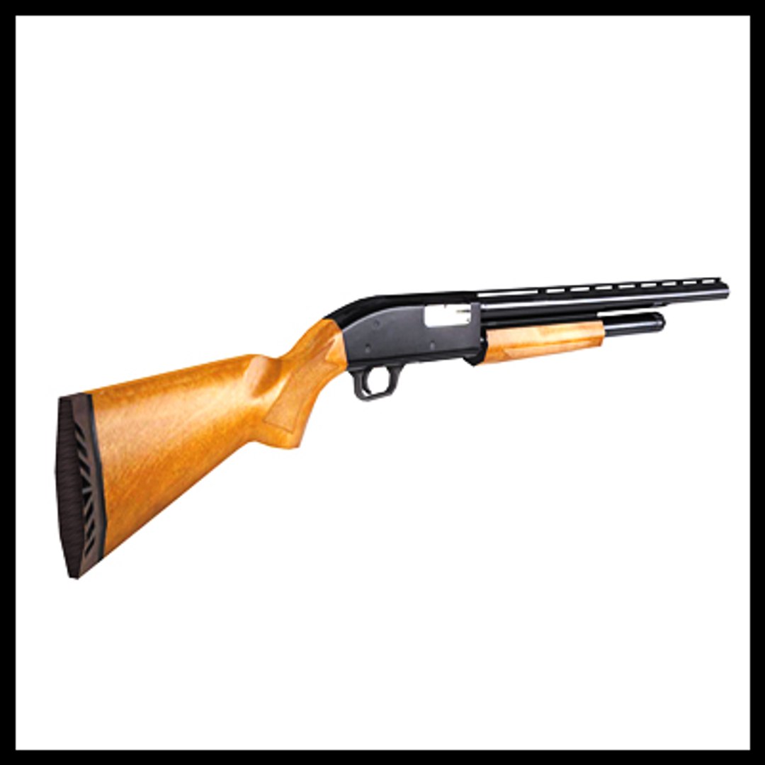 Remington 870 3d Model