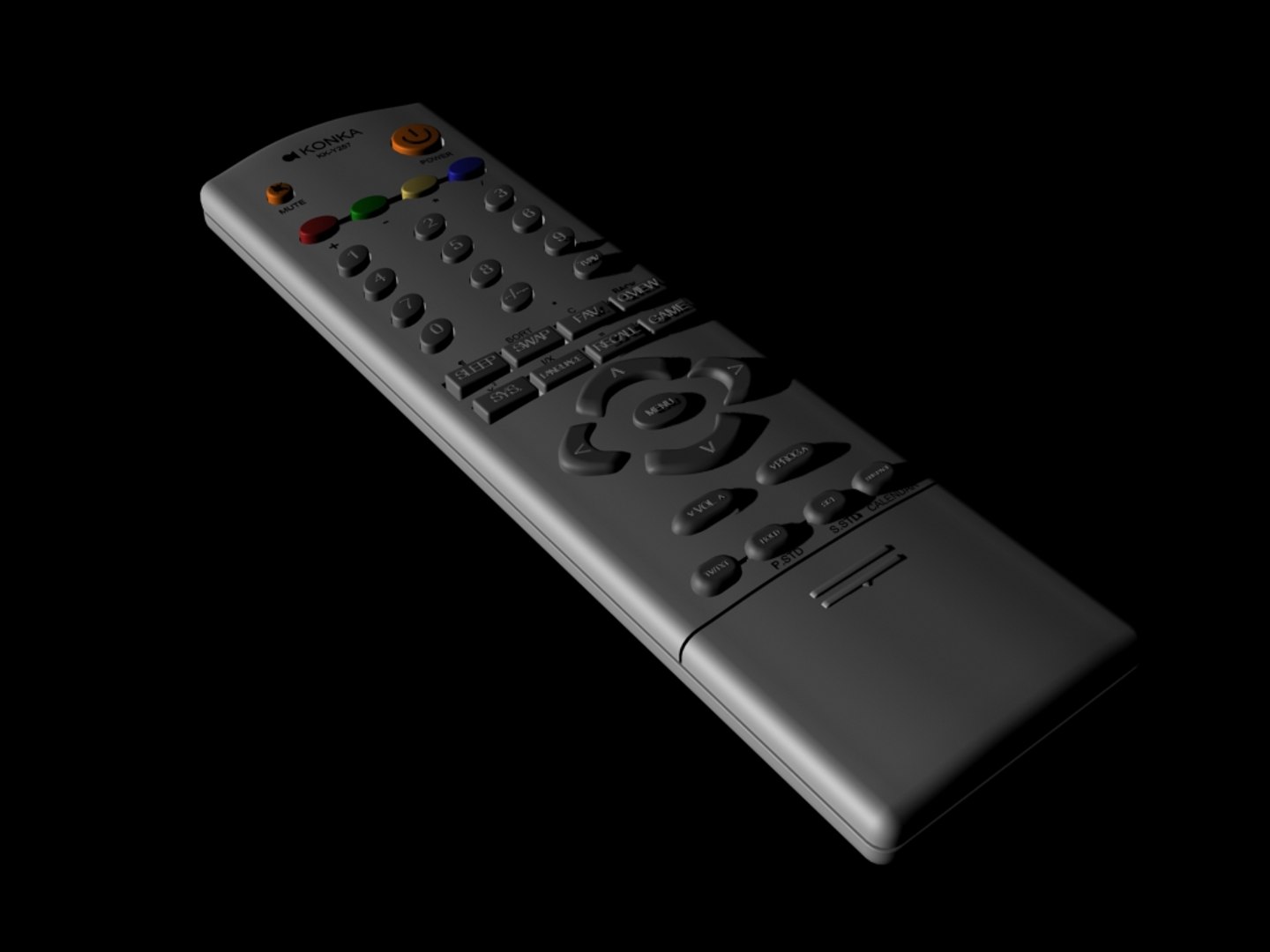 Remote Control 3d Model