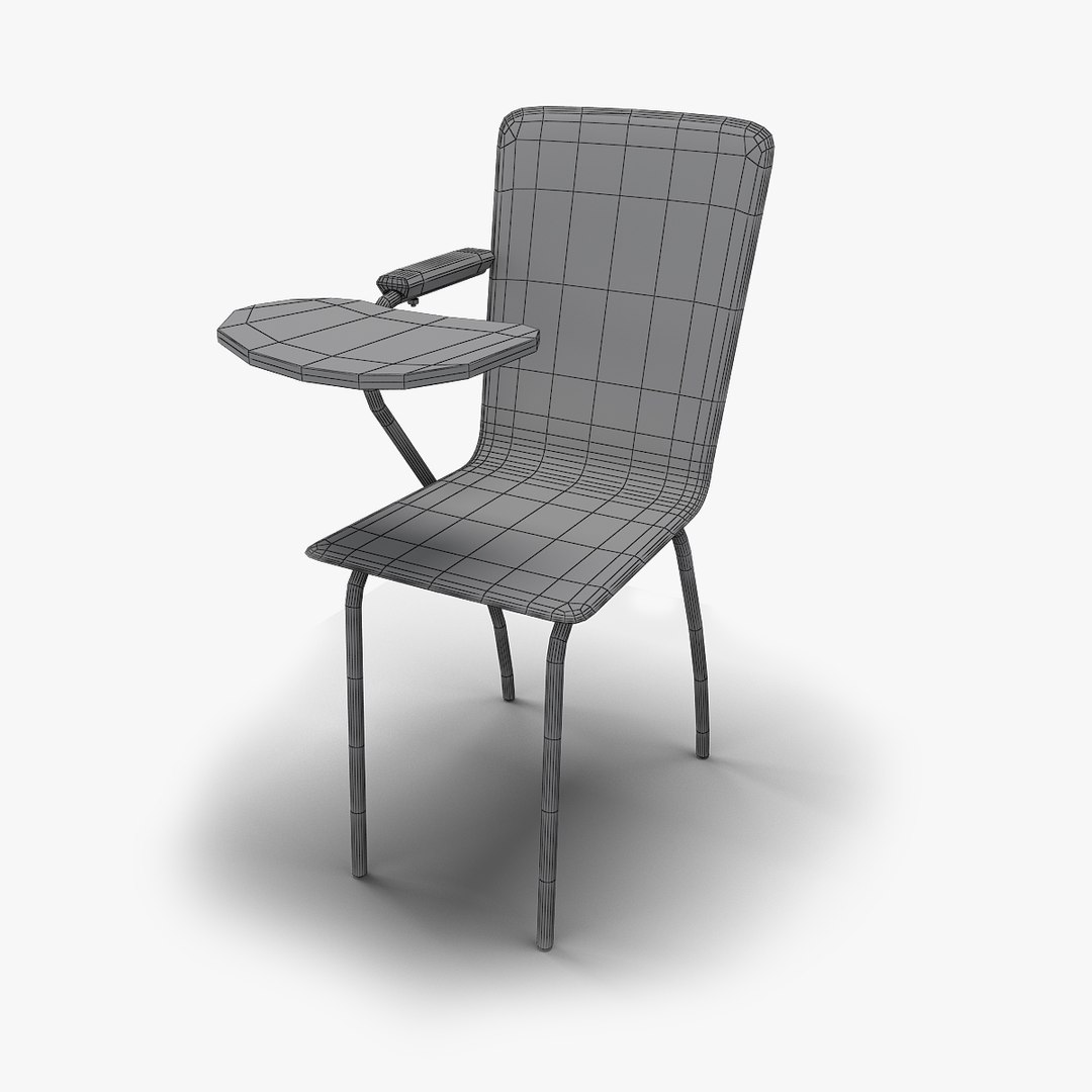 3D chair class room model - TurboSquid 1169557