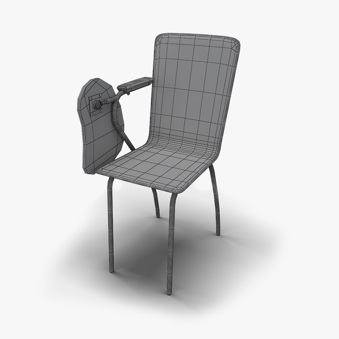 3D chair class room model - TurboSquid 1169557