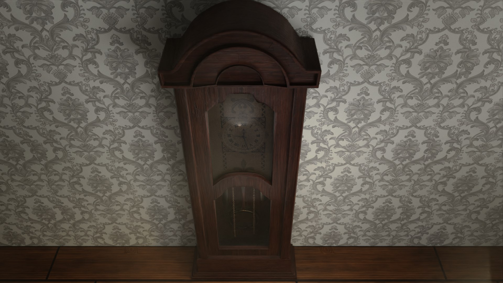 3D floor clock - TurboSquid 2060897