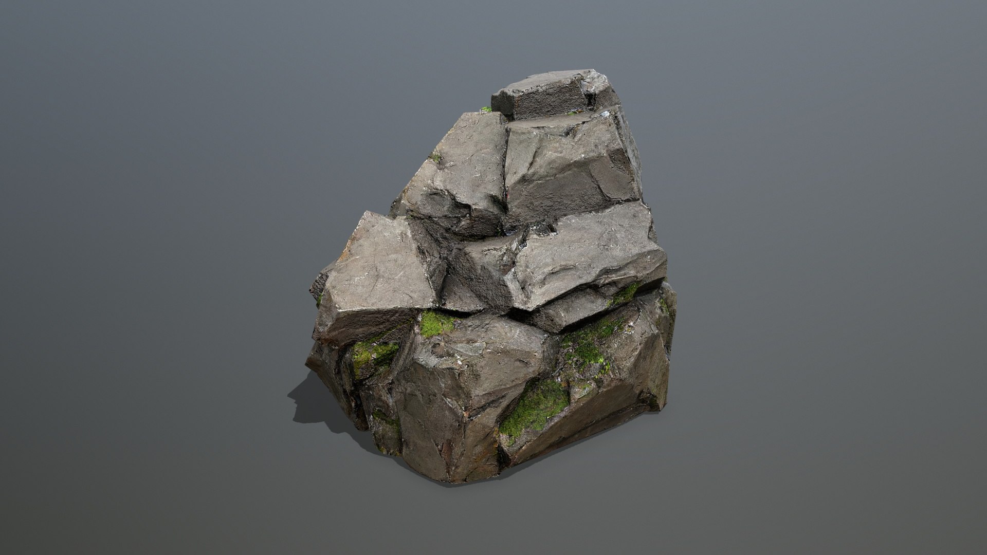 3D Cliff Rocks Model - TurboSquid 2268887