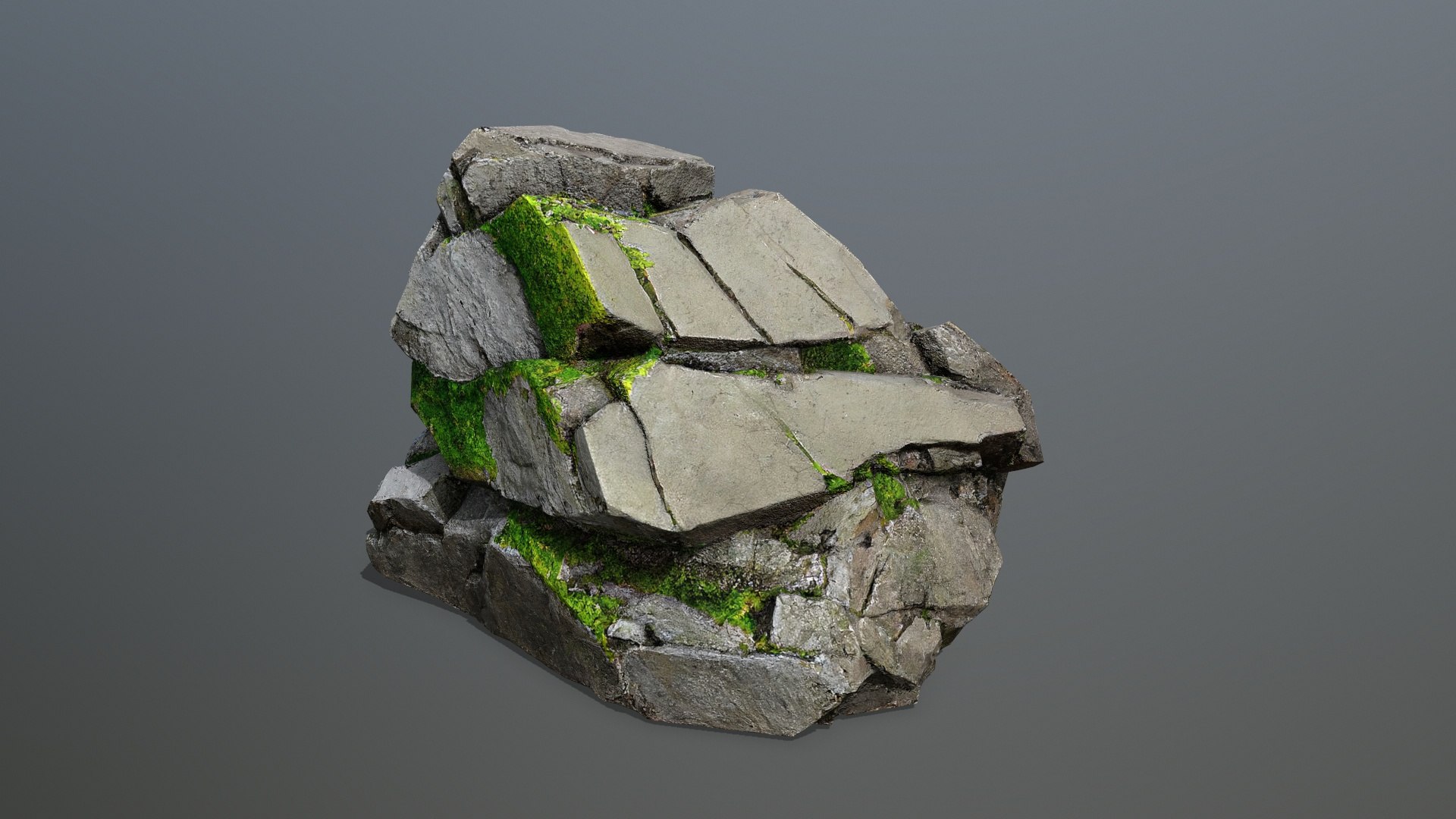 3D Cliff Rocks Model - TurboSquid 2268887