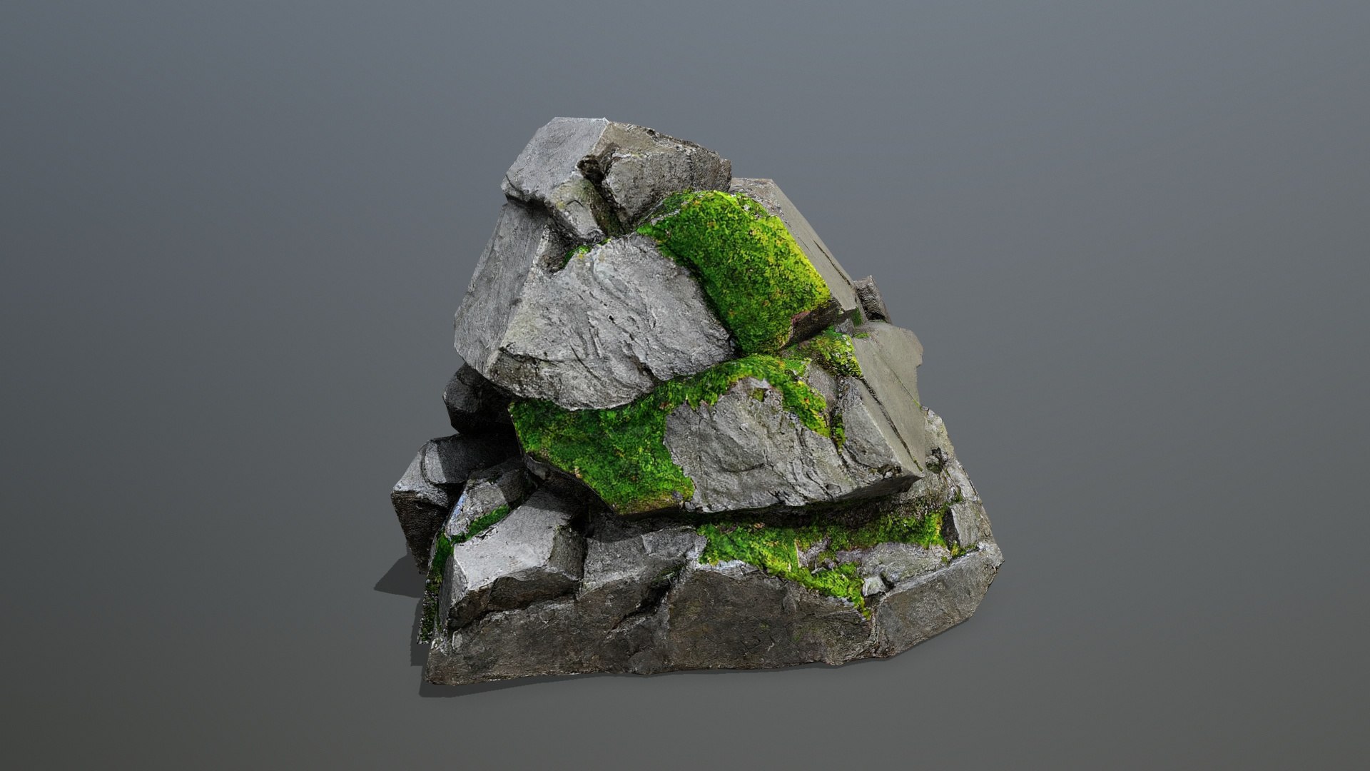 3D Cliff Rocks Model - TurboSquid 2268887