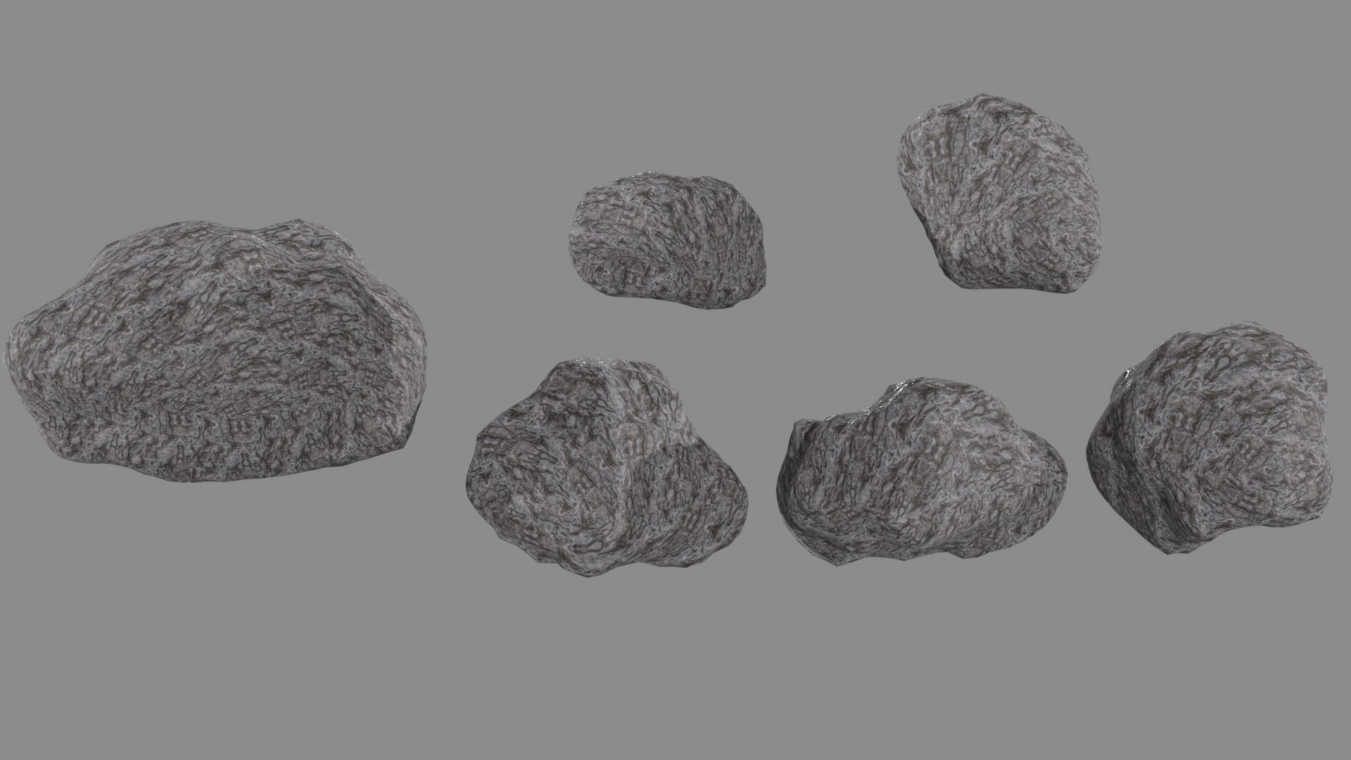 3D stone rock landscape - TurboSquid 1591480