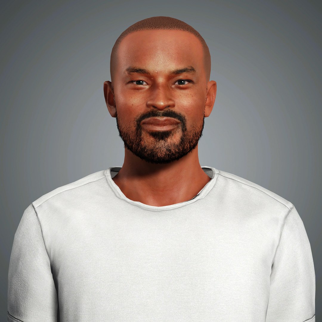 Tyson Beckford Character 3D - TurboSquid 2329551