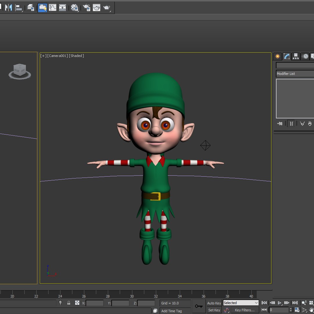 3D Christmas Elf - TurboSquid 1528627
