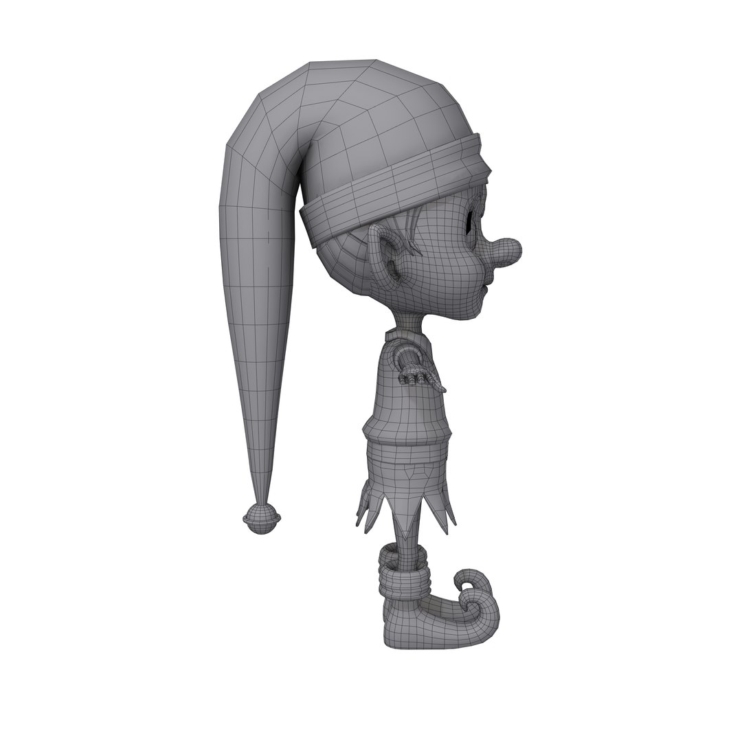 3D Christmas Elf - TurboSquid 1528627