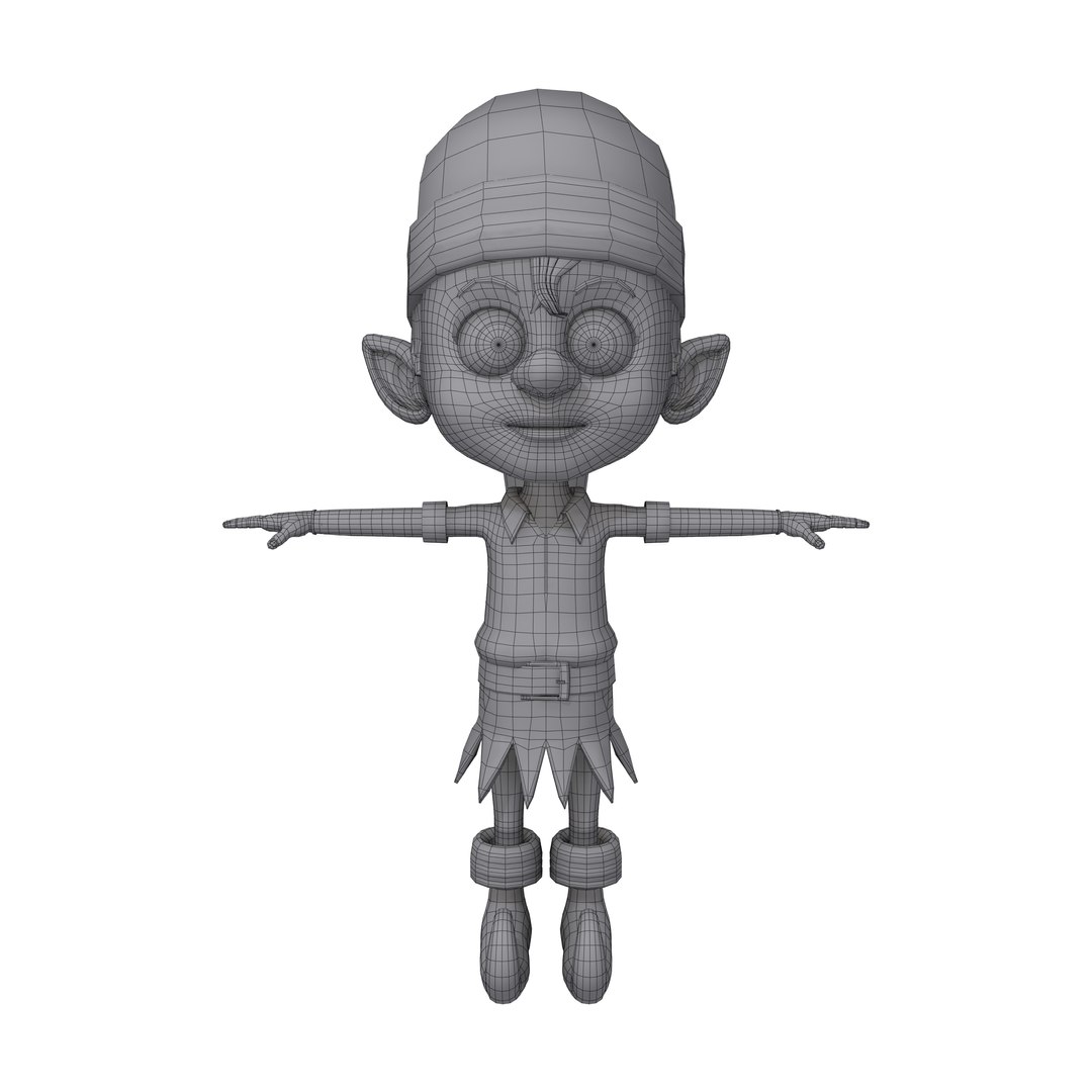 3D Christmas Elf - TurboSquid 1528627
