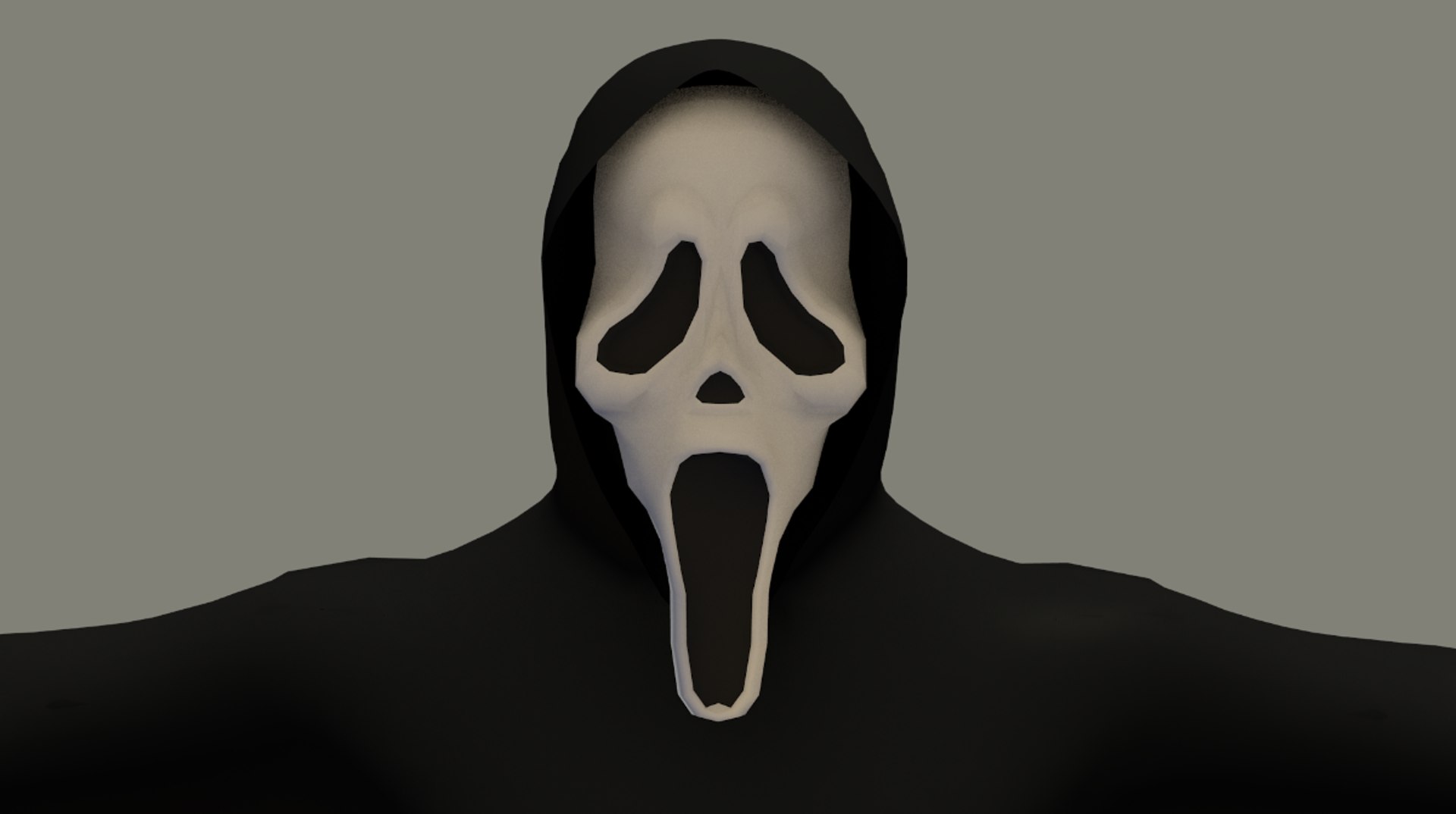 3D Scream Ghostface - TurboSquid 1270808