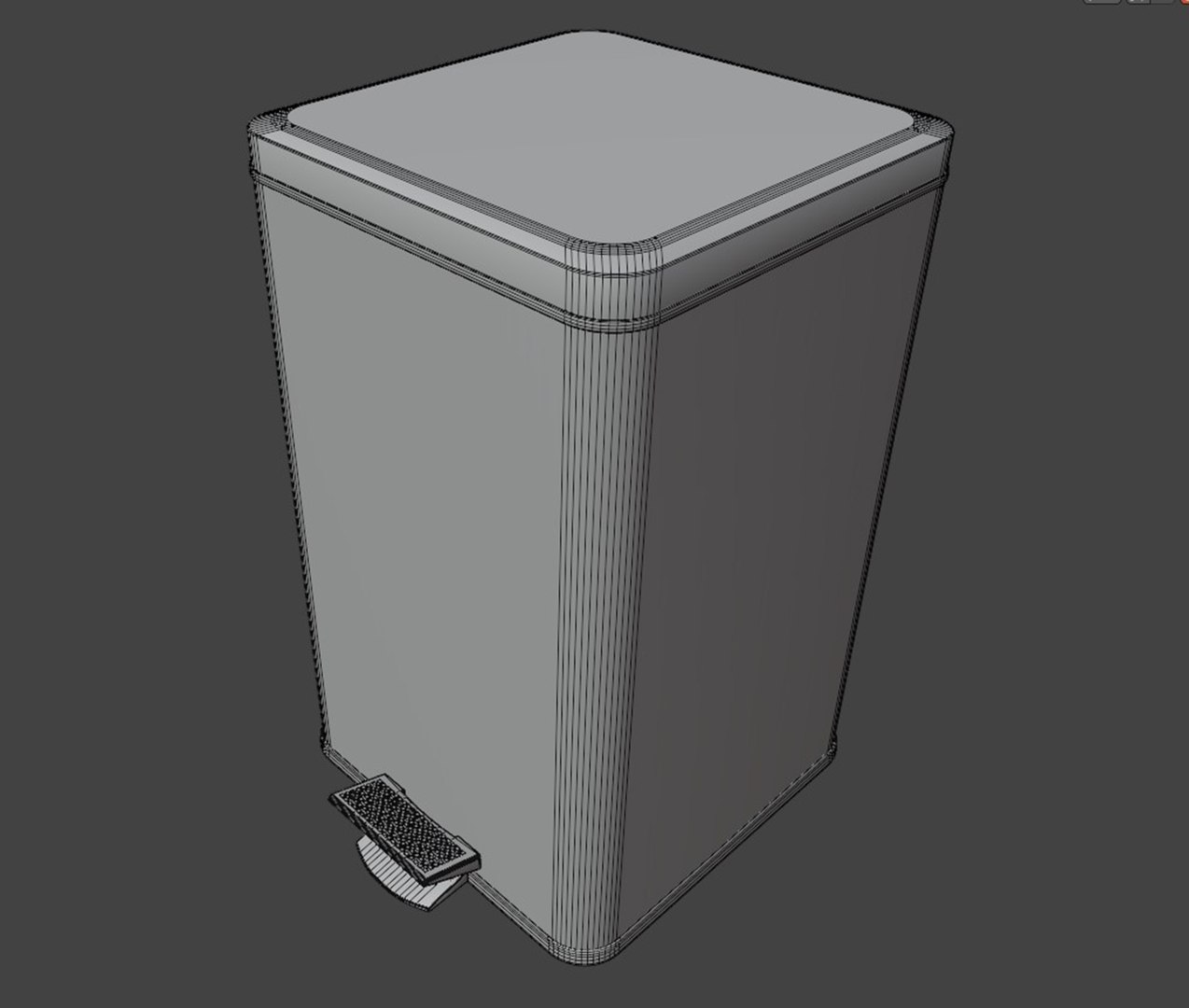3D Trash Bin - TurboSquid 2113725