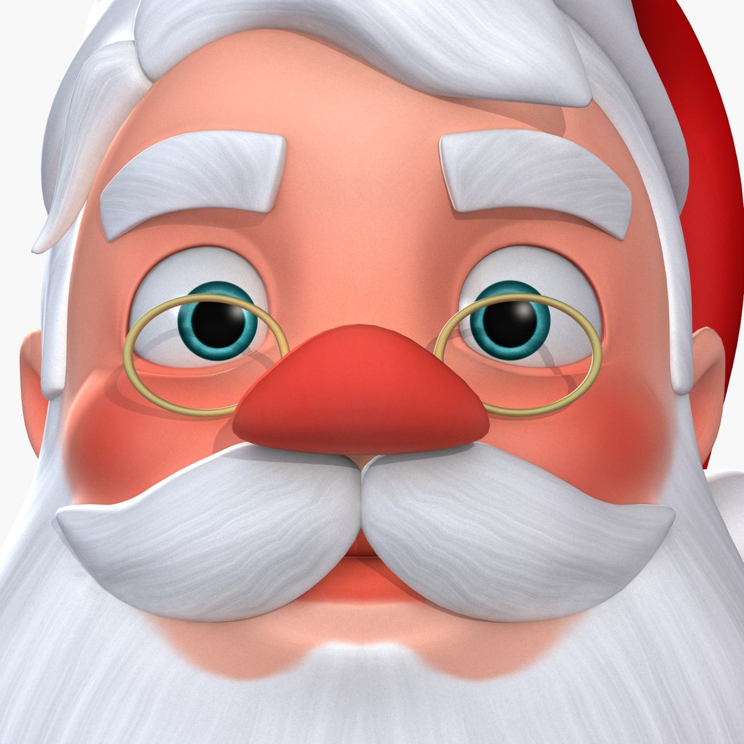 3d Max Rigged Catrig Santa Claus