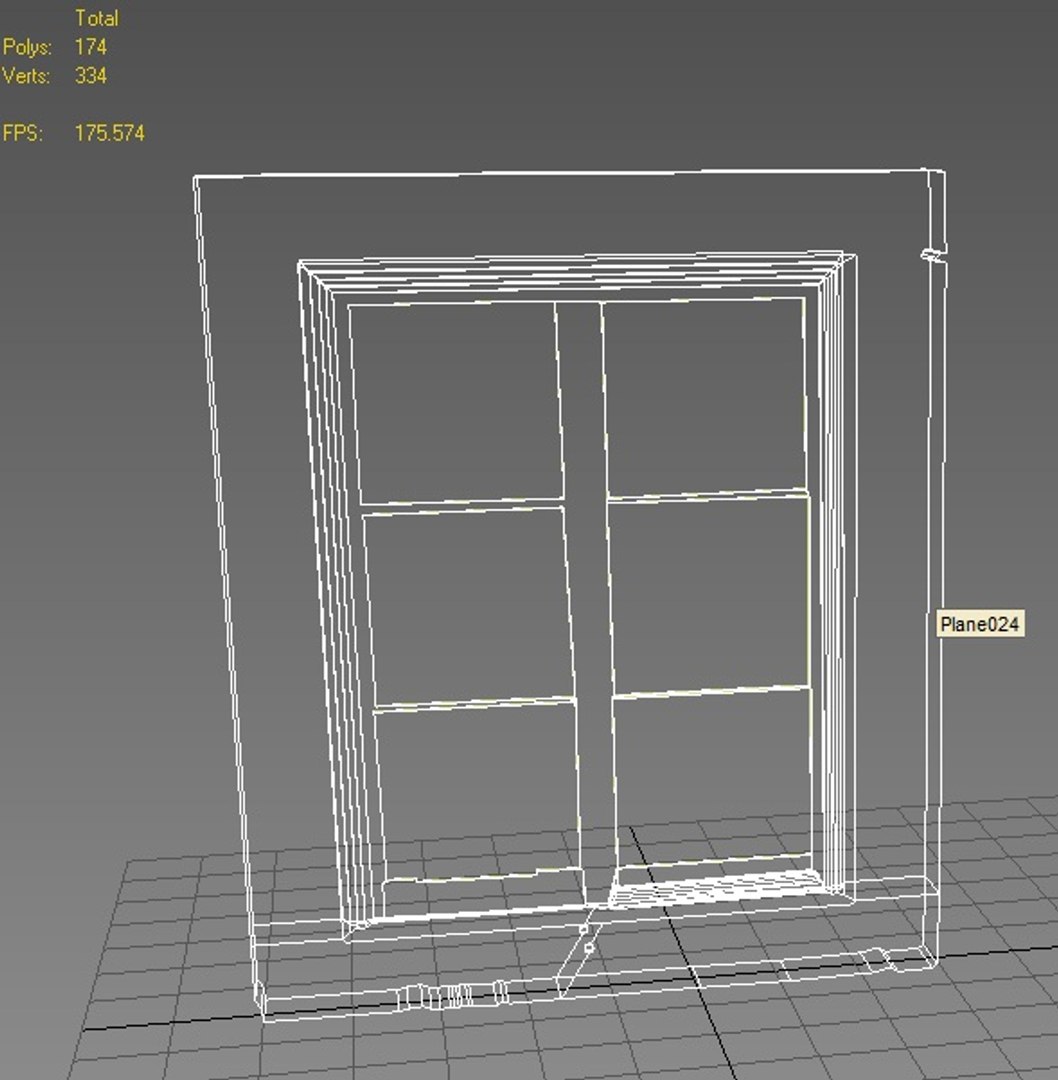 Maya Window Decorate