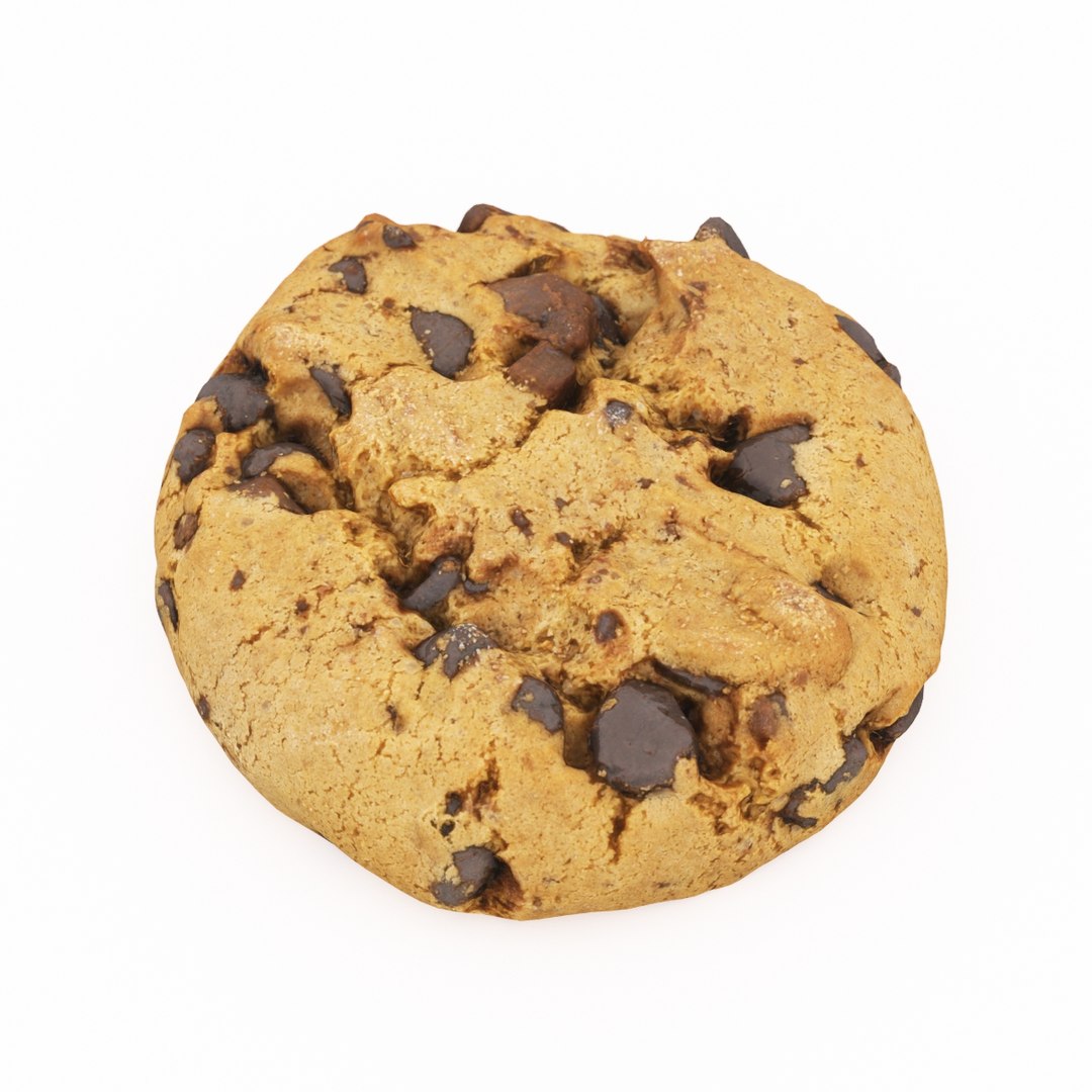 Choco Cookie 3D - TurboSquid 1528474