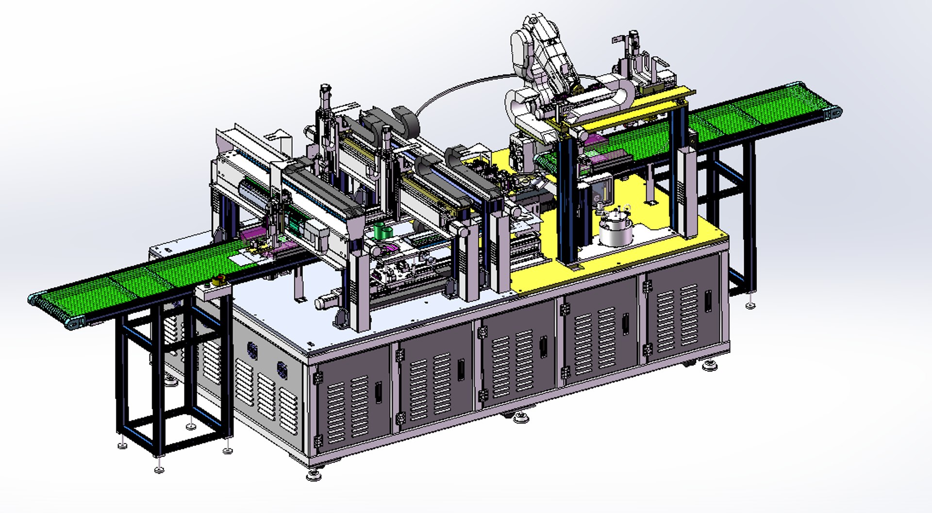 Dispensing Curing All-in-one Machine 3D - TurboSquid 1481695