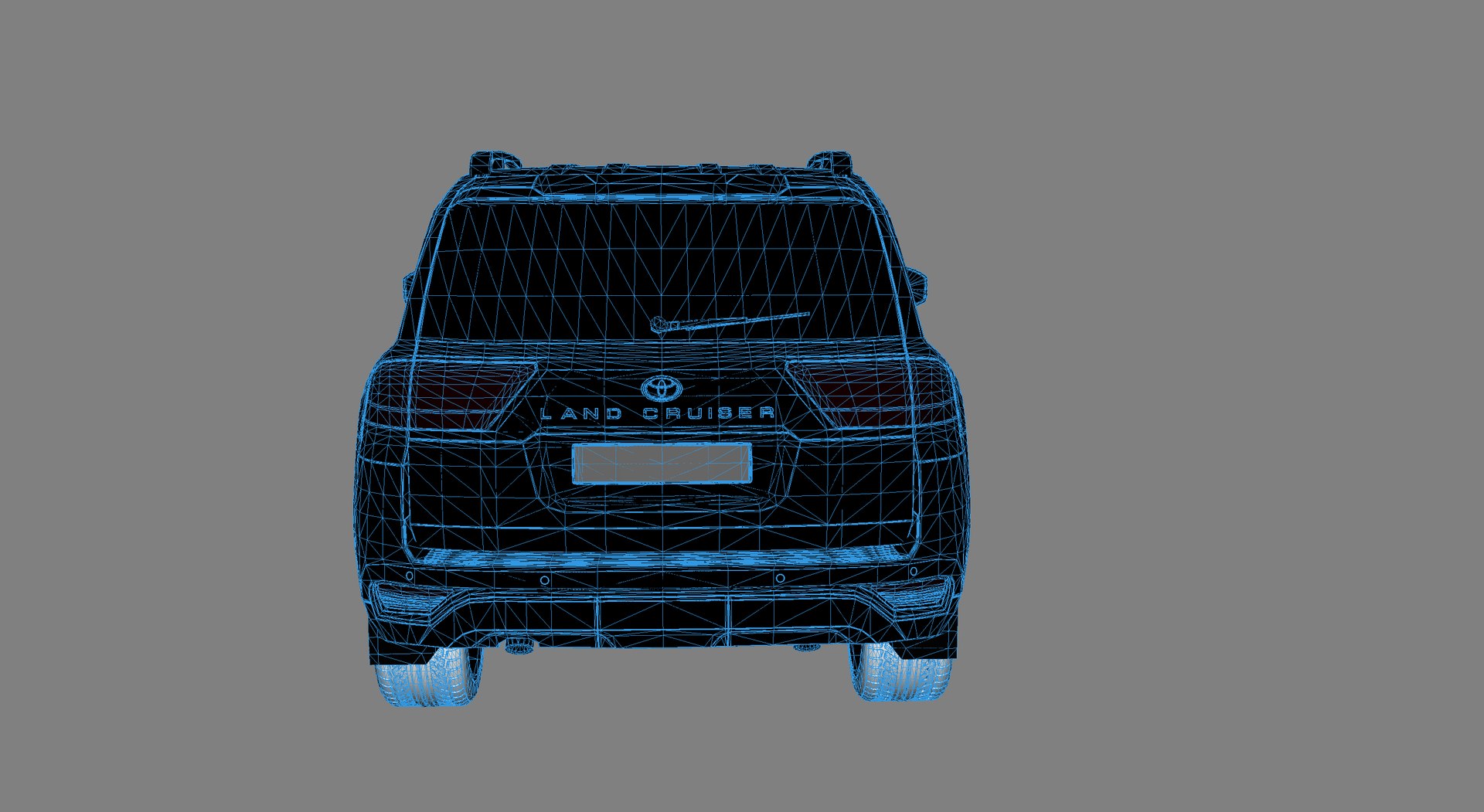Toyota Land Cruiser 300 Luxury GX 4WD 3D Model - TurboSquid 2305880