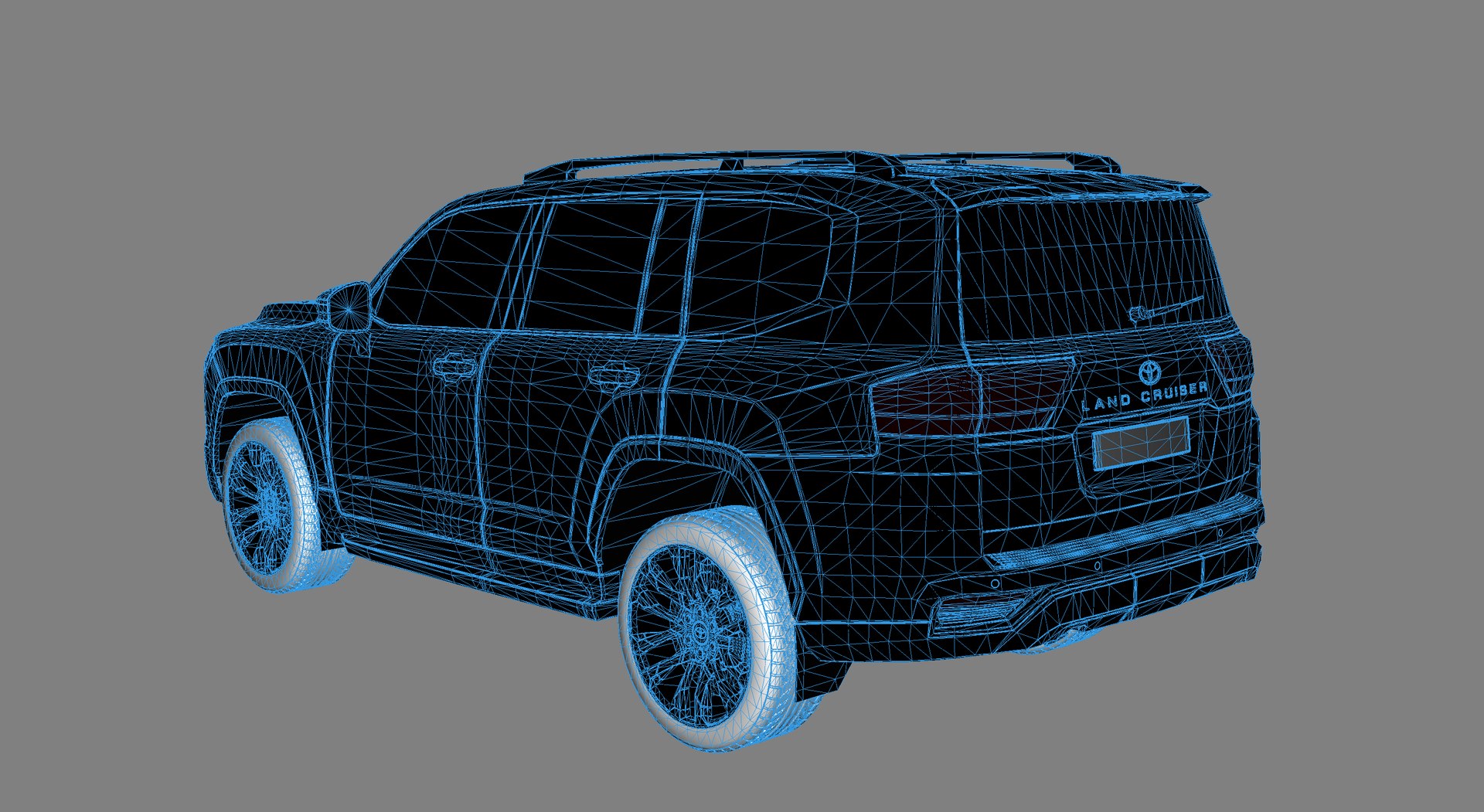 Toyota Land Cruiser 300 Luxury GX 4WD 3D Model - TurboSquid 2305880