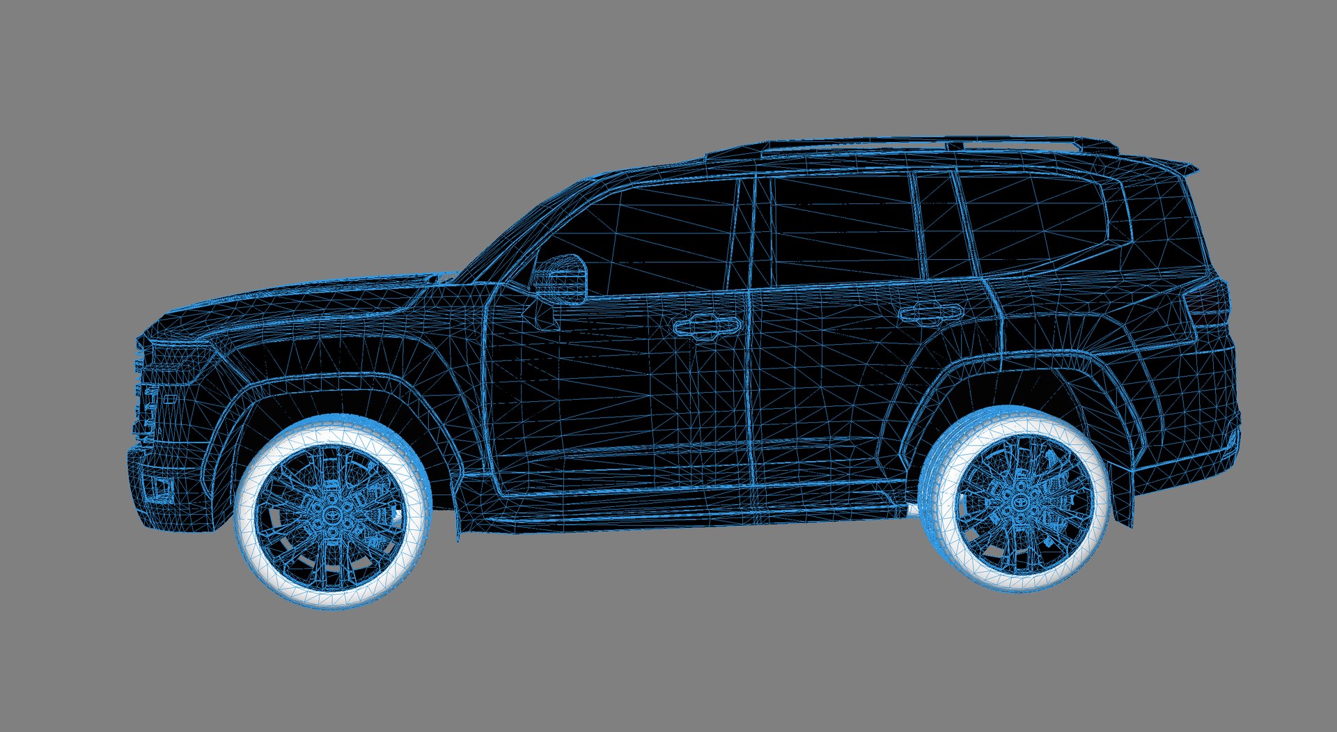 Toyota Land Cruiser 300 Luxury GX 4WD 3D Model - TurboSquid 2305880