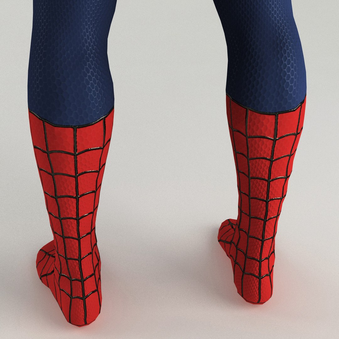 3ds max spiderman rigged