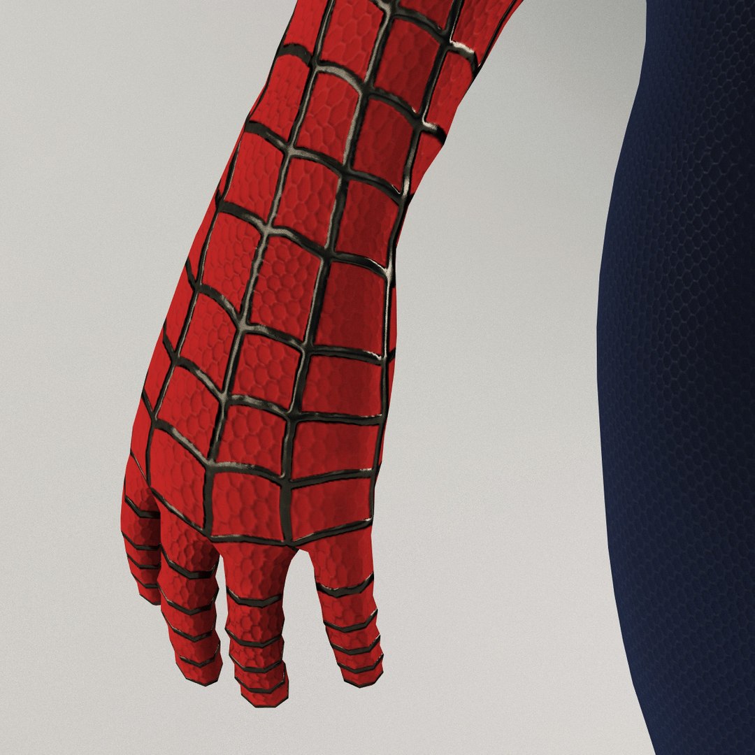 3ds max spiderman rigged