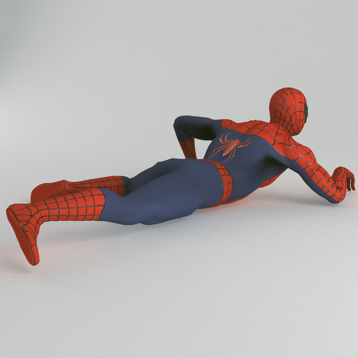 3ds max spiderman rigged