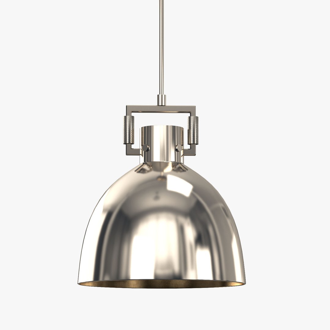 Machinist Metal Cloche Pendant 3D - TurboSquid 1421991