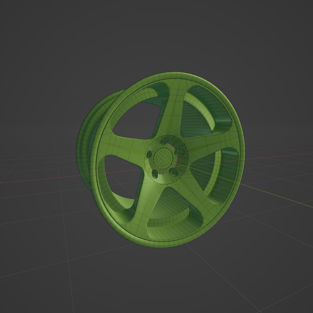 3D Wheel Rim Disk Model - TurboSquid 2118964