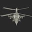 Russian Attack Helicopter Kamov 3d Model