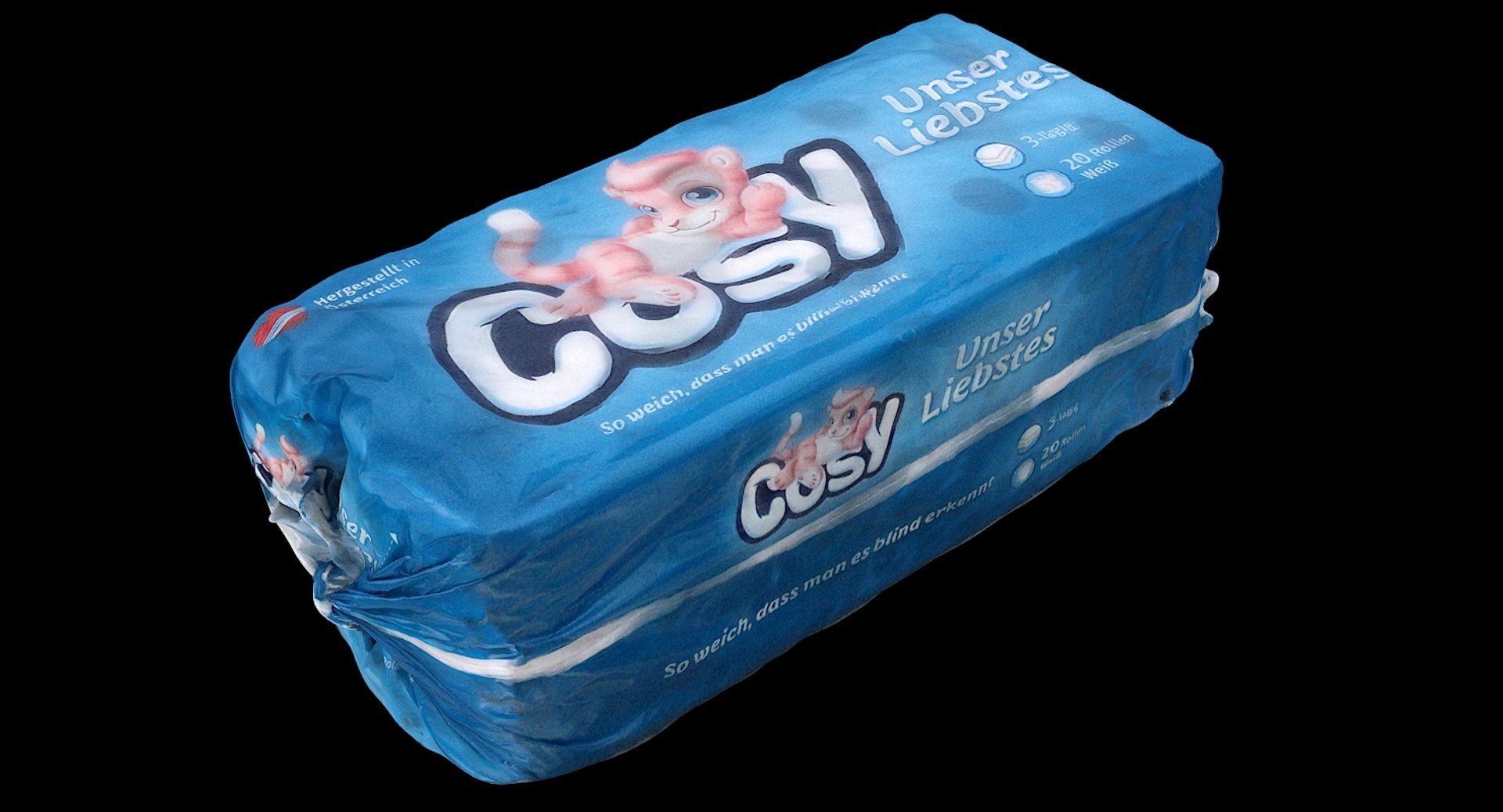 3D Cleaned Tissue Packaging Model - TurboSquid 1445568