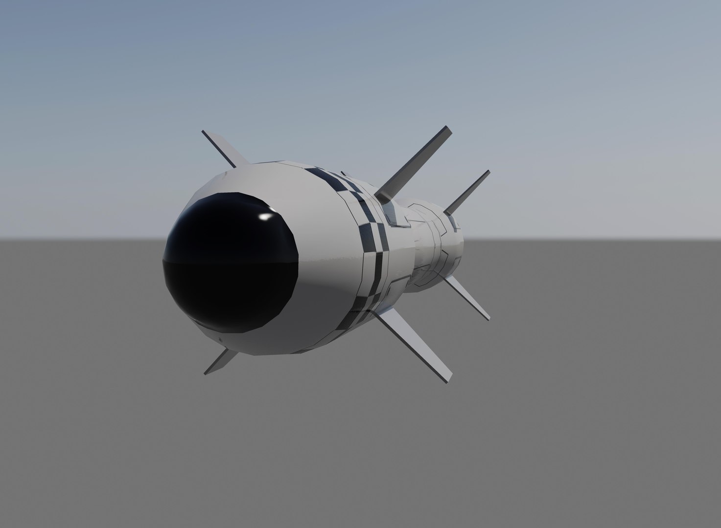 3d Model Missile