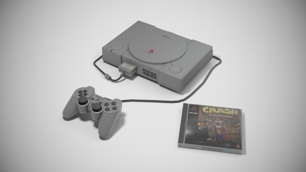 modelo 3d Sony Playstation 1 PS1 - TurboSquid 2006192