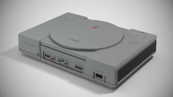 Sony PlayStation 1 PS1 3D model - TurboSquid 2006192