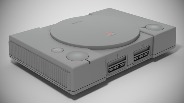 modelo 3d Sony Playstation 1 PS1 - TurboSquid 2006192