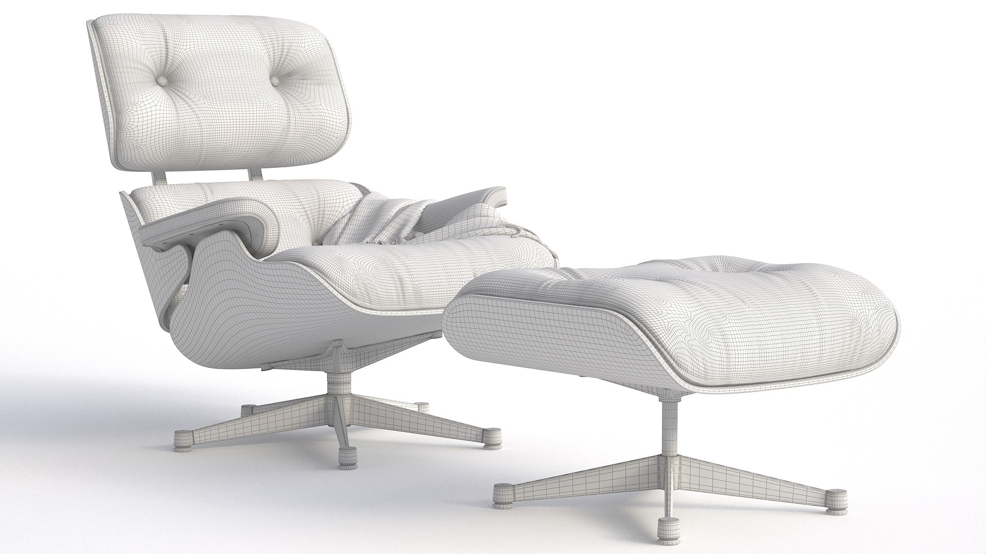 Eames Lounge Chair 3D Model - TurboSquid 1957252