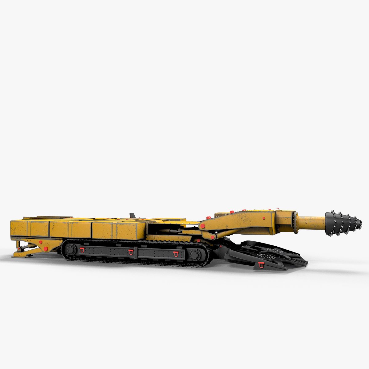 roadheader 3d model