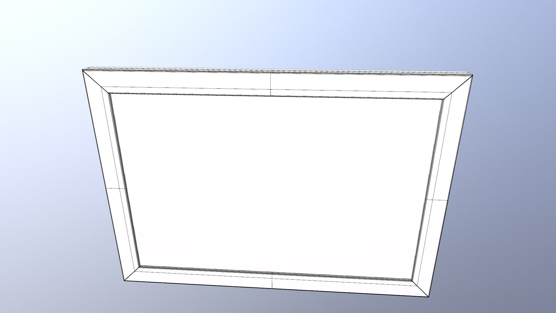 3D Picture Frame Model - TurboSquid 2236612