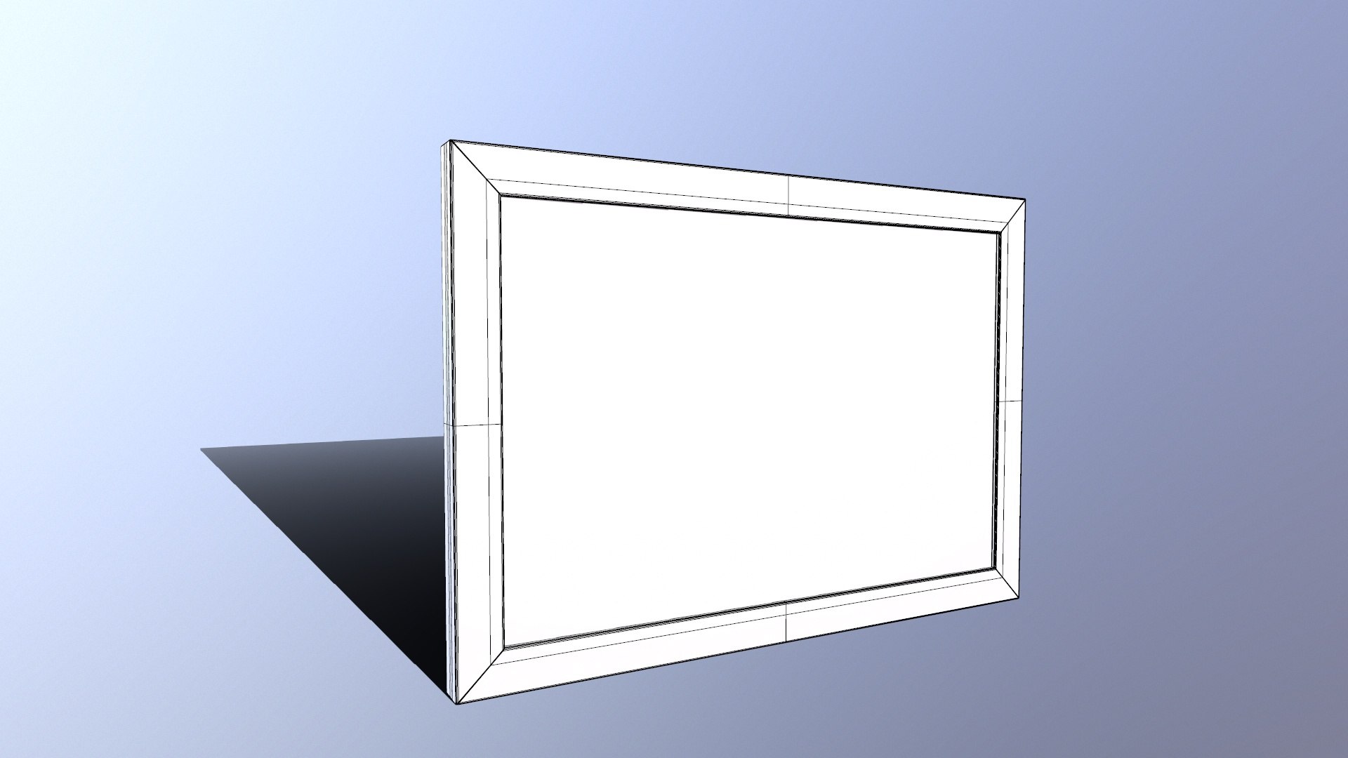 3D Picture Frame Model - TurboSquid 2236612