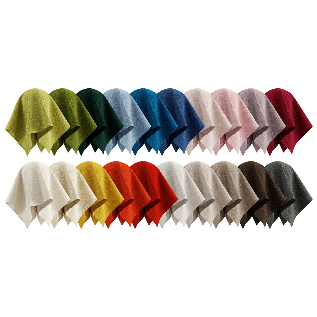 Keymer Textile Bravour Collection Vol4 3D Model - TurboSquid 2206504