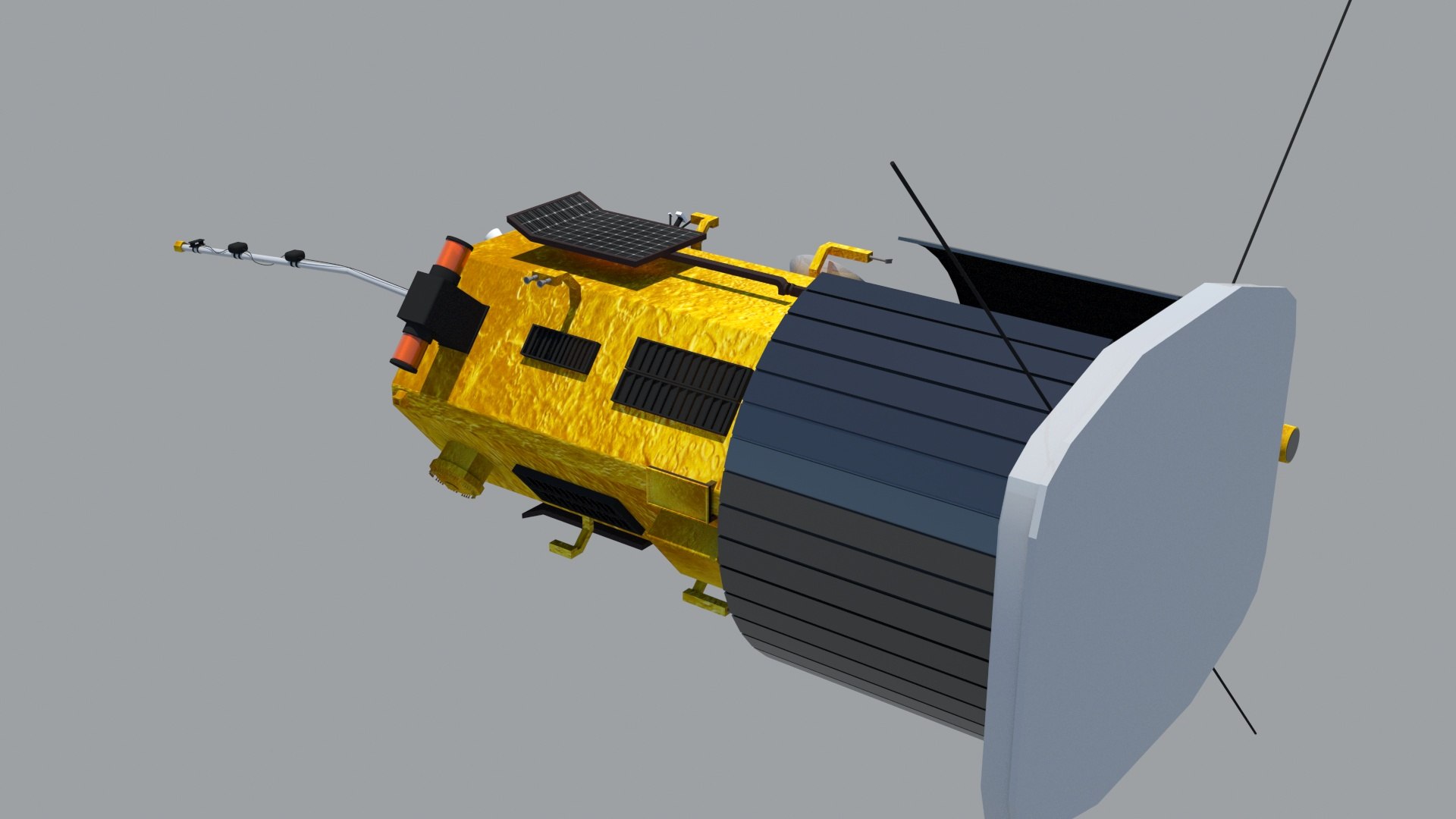 3D Parker Solar Probe Spacecraft - TurboSquid 1372573