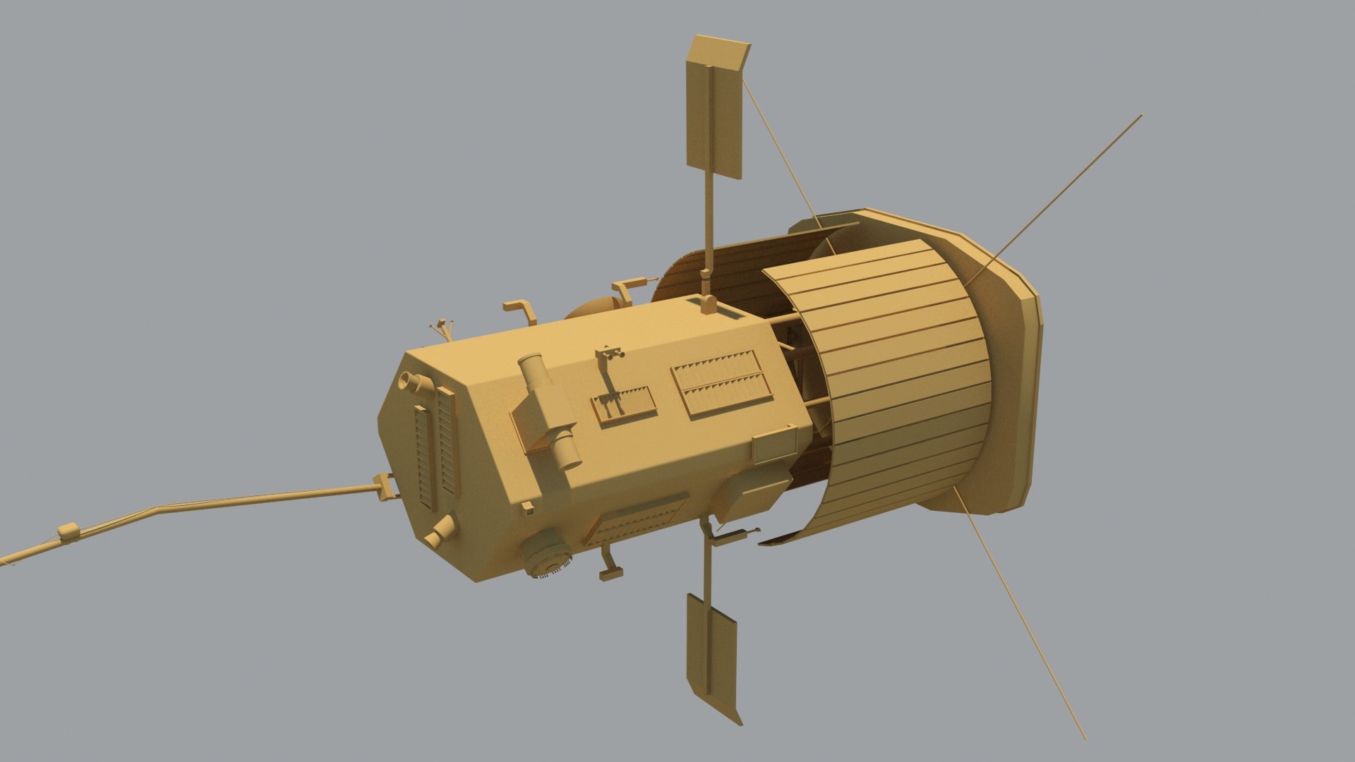 3D Parker Solar Probe Spacecraft - TurboSquid 1372573