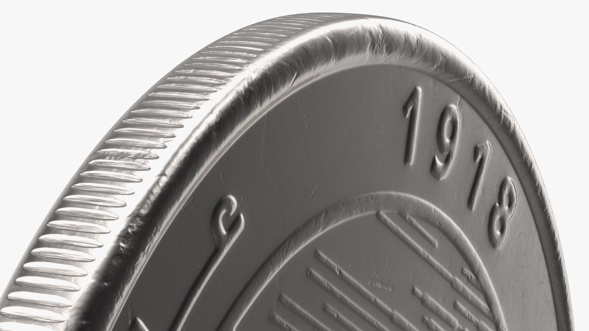 UAE 1 Dirham Coin 3D Model - TurboSquid 1929620