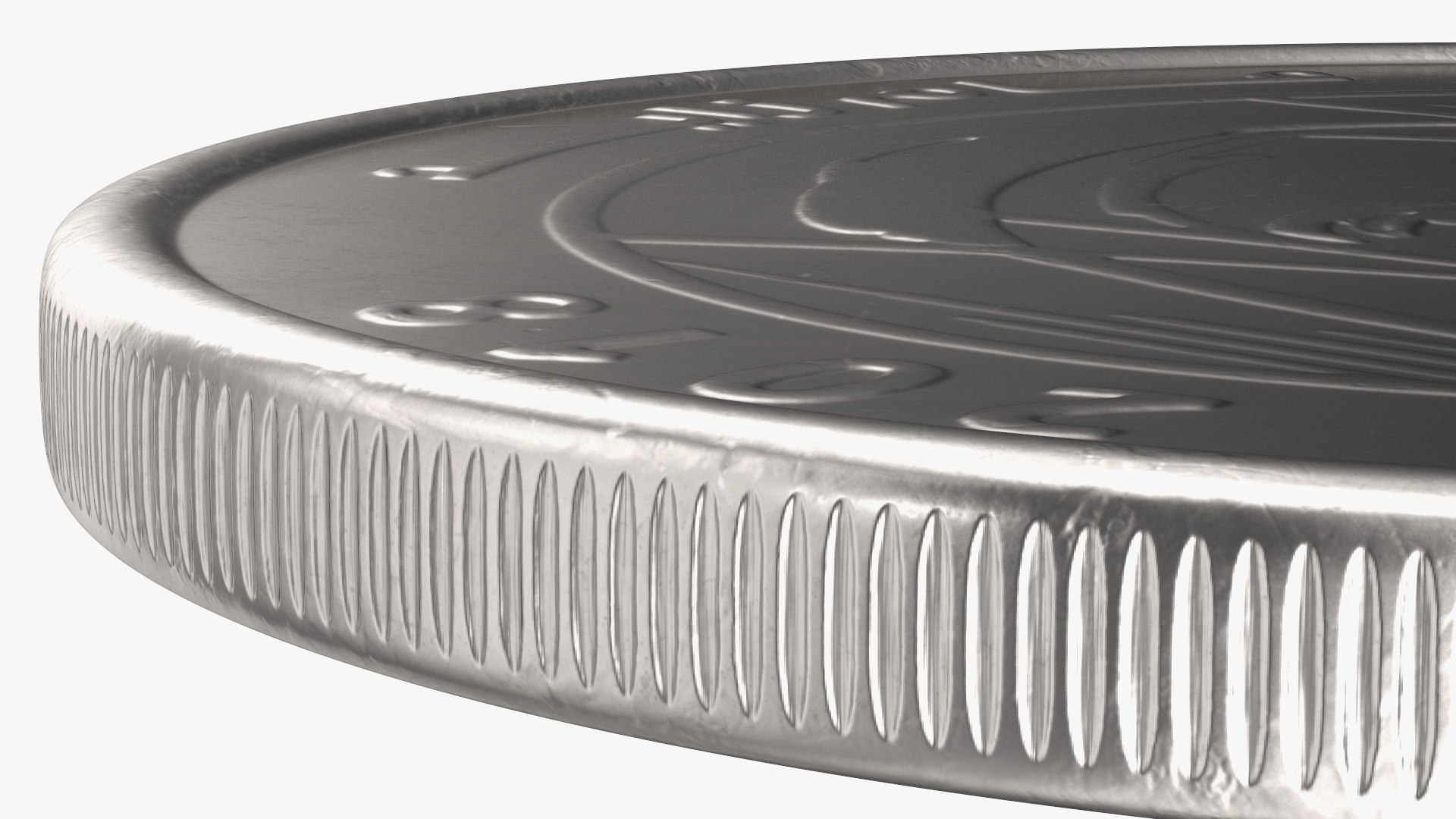 UAE 1 Dirham Coin 3D Model - TurboSquid 1929620