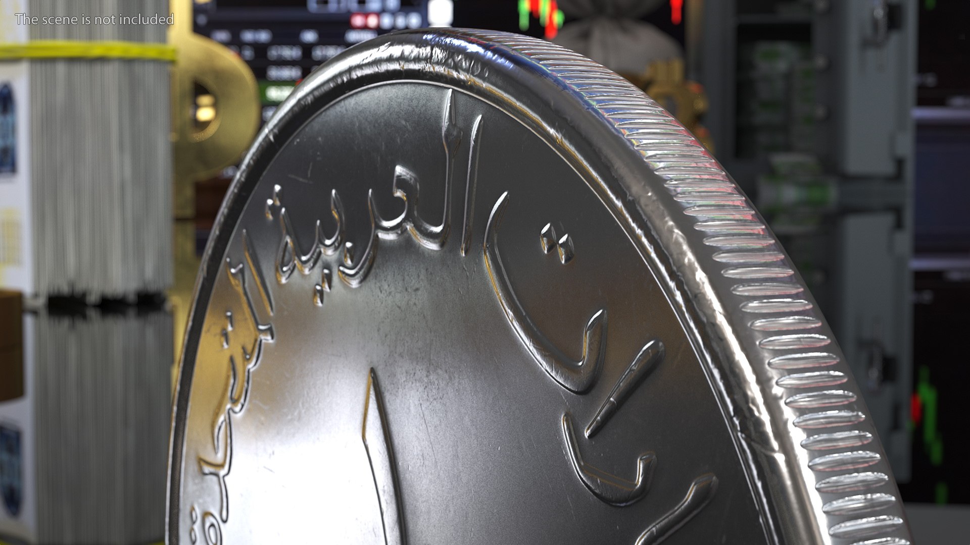 UAE 1 Dirham Coin 3D Model - TurboSquid 1929620