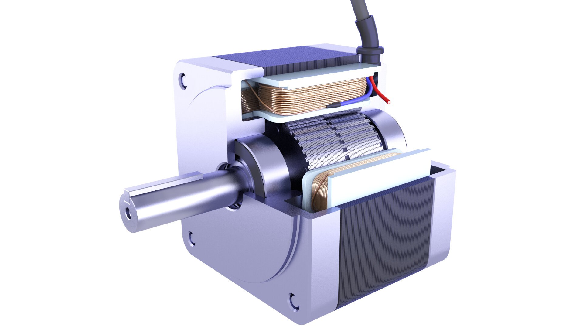 Stepping Synchronous Stepper Motor Diagram 117 3D Model - TurboSquid ...