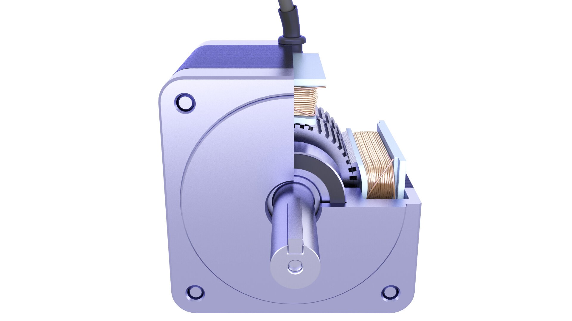 Stepping Synchronous Stepper Motor Diagram 117 3D Model - TurboSquid ...