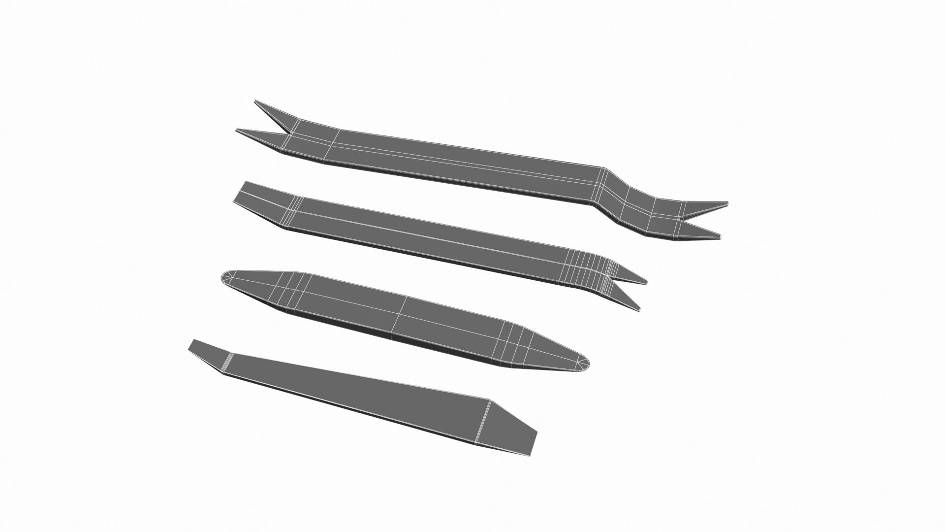 3D Model Disassembly Tools Kit Car - TurboSquid 1427031