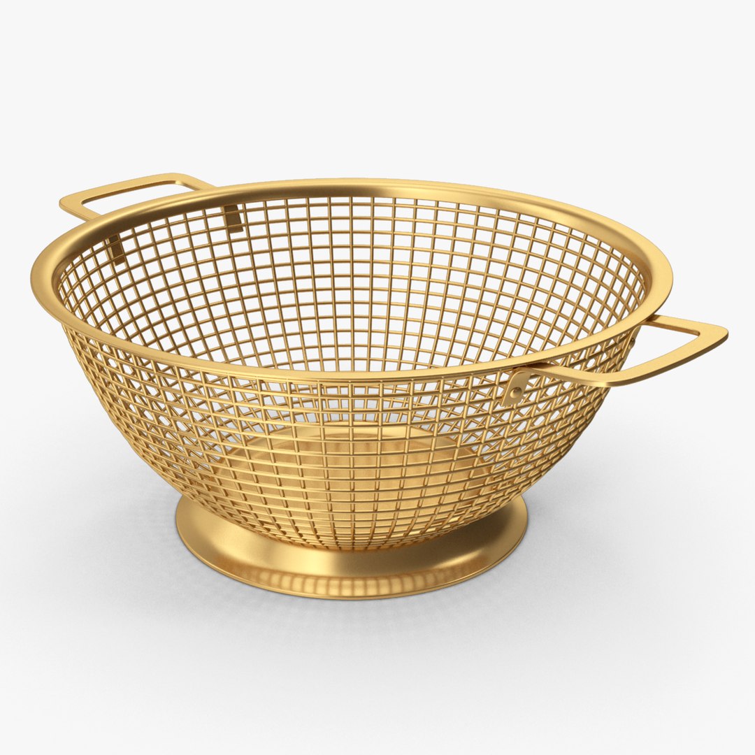 Goldenes Sieb 3D-Modell - TurboSquid 1870986