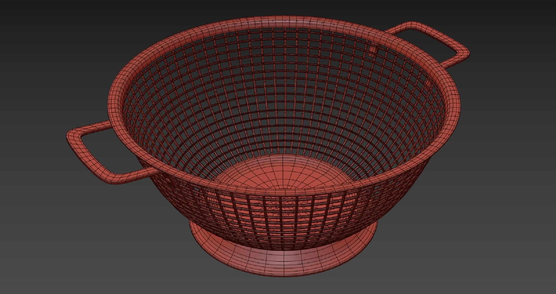 3D Gold Colander - TurboSquid 1870986