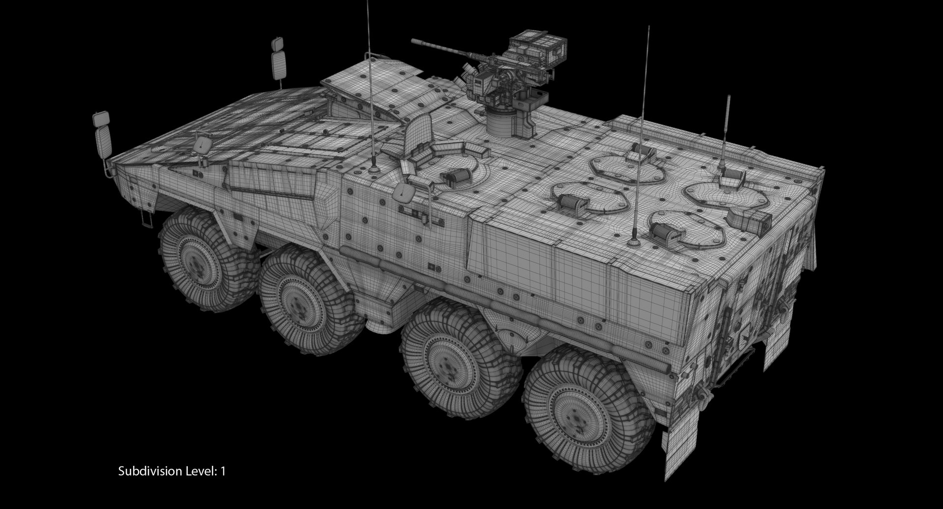 3D Apc Boxer Desert Clean - TurboSquid 1412593